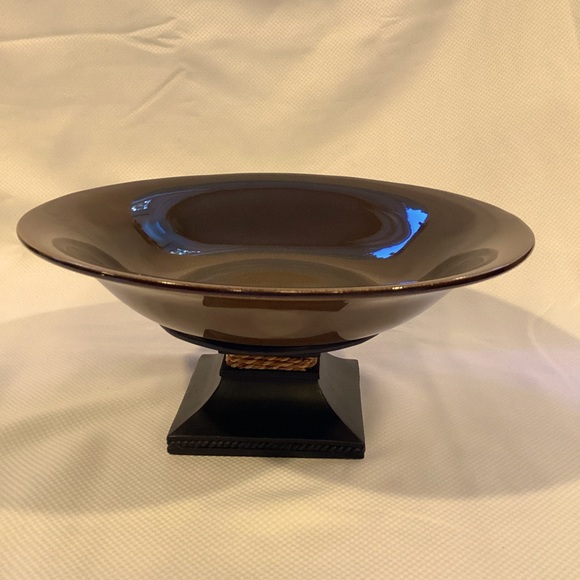 PartyLite | Accents | Party Lite Sahara Sands Centerpiece Pedestal Bowl ...